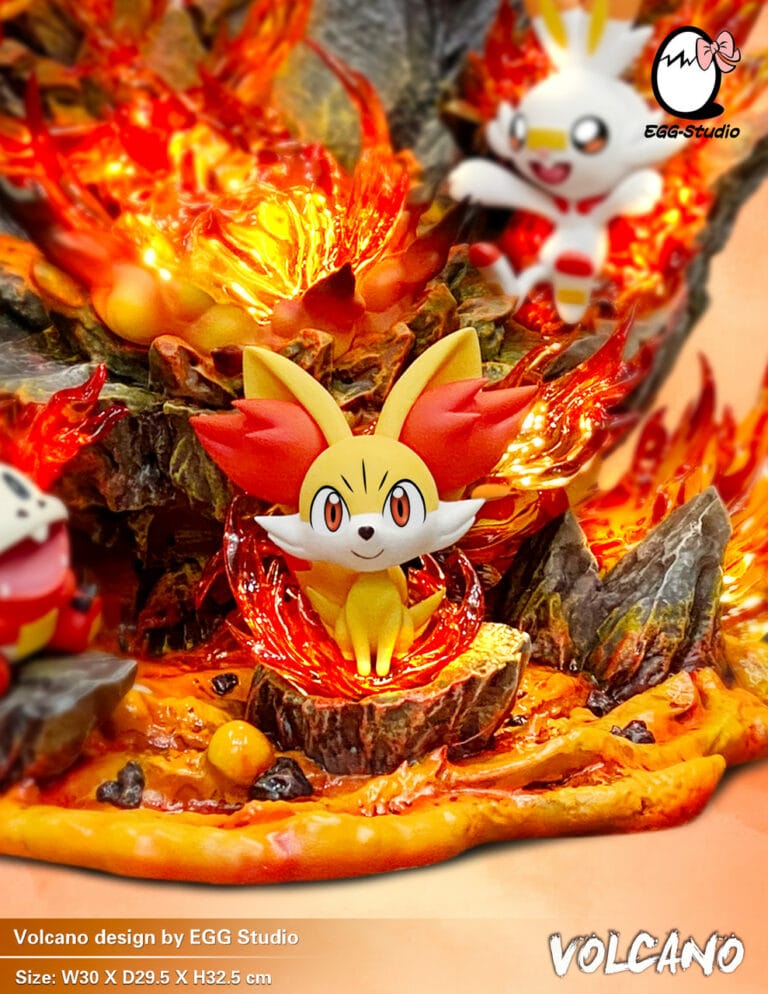 Pokémon - Volcano | 1:6 Resin Statue | von EGG Studio | HandsomeCake ...