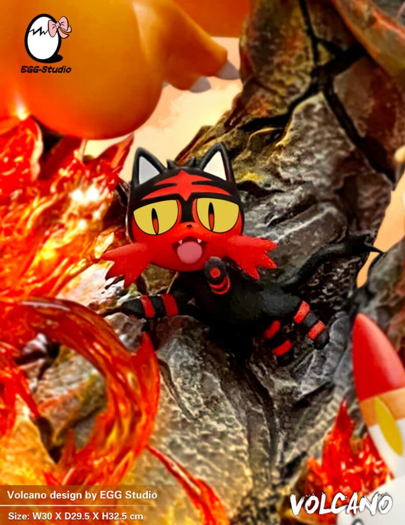 Pokémon - Volcano | 1:6 Resin Statue | von EGG Studio | HandsomeCake ...