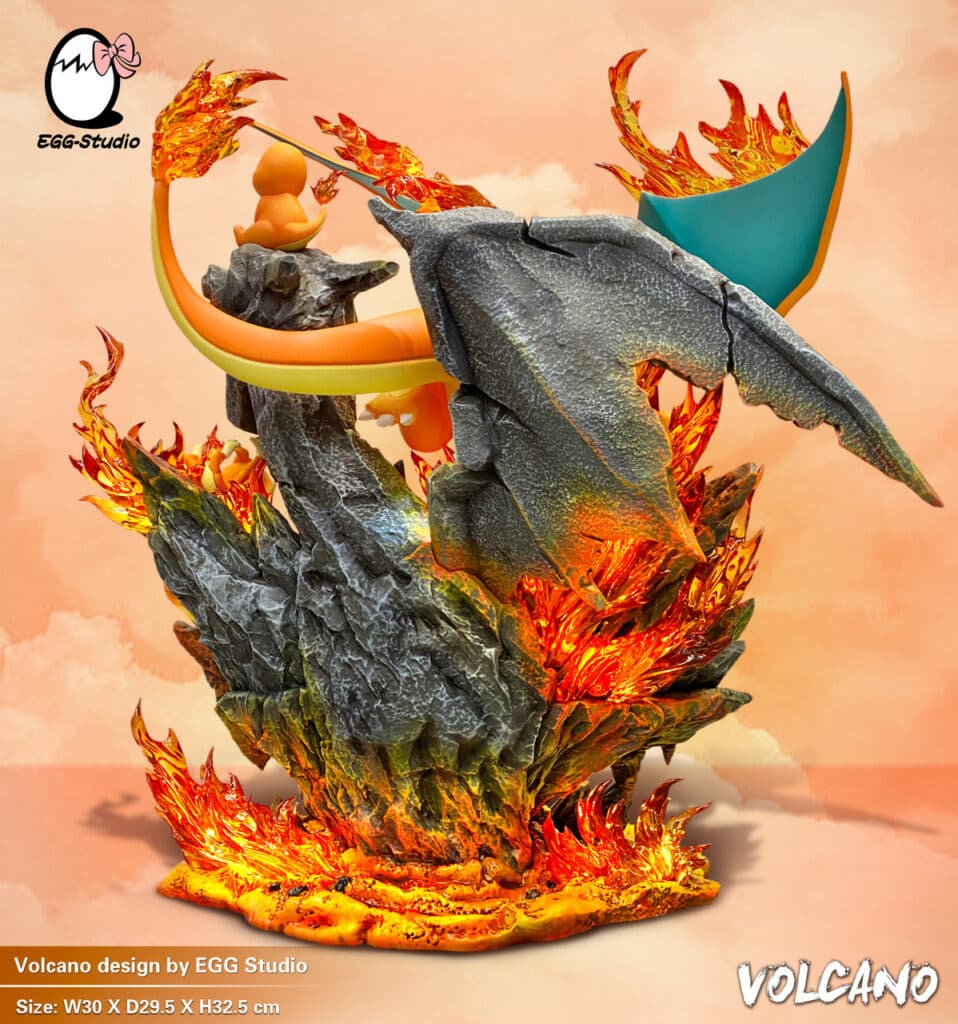 Pokémon - Volcano | 1:6 Resin Statue | von EGG Studio | HandsomeCake ...