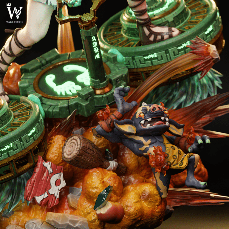 Legend of Zelda - Link | 1:4 Resin Statue | von Wake Studio ...