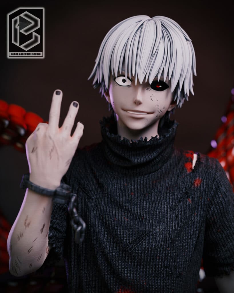 Tokyo Ghoul - Ken Kaneki | 1:6 Resin Statue | von BW Studio ...