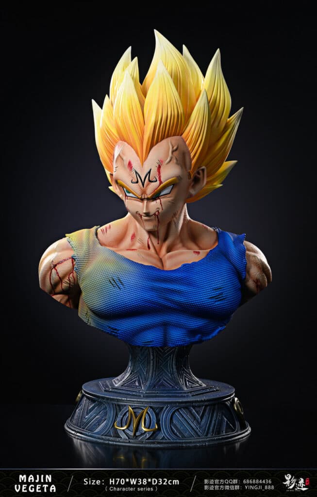Dragon Ball - Majin Vegeta | 1:1 Resin Bust | von DIM Studio ...