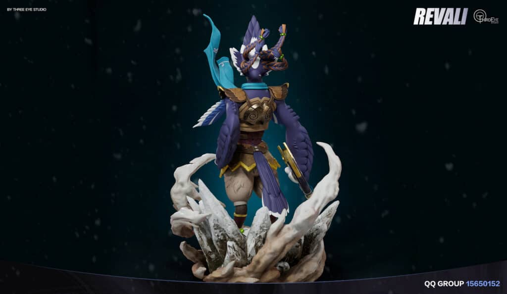 Legend of Zelda - Revali | 1:4 Resin Statue | von Third Eye Studio ...