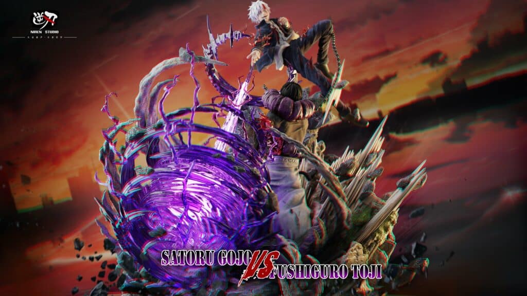 Jujutsu Kaisen - Satoru Gojo vs. Fushiguro Toji | 1:6 Resin Statue ...