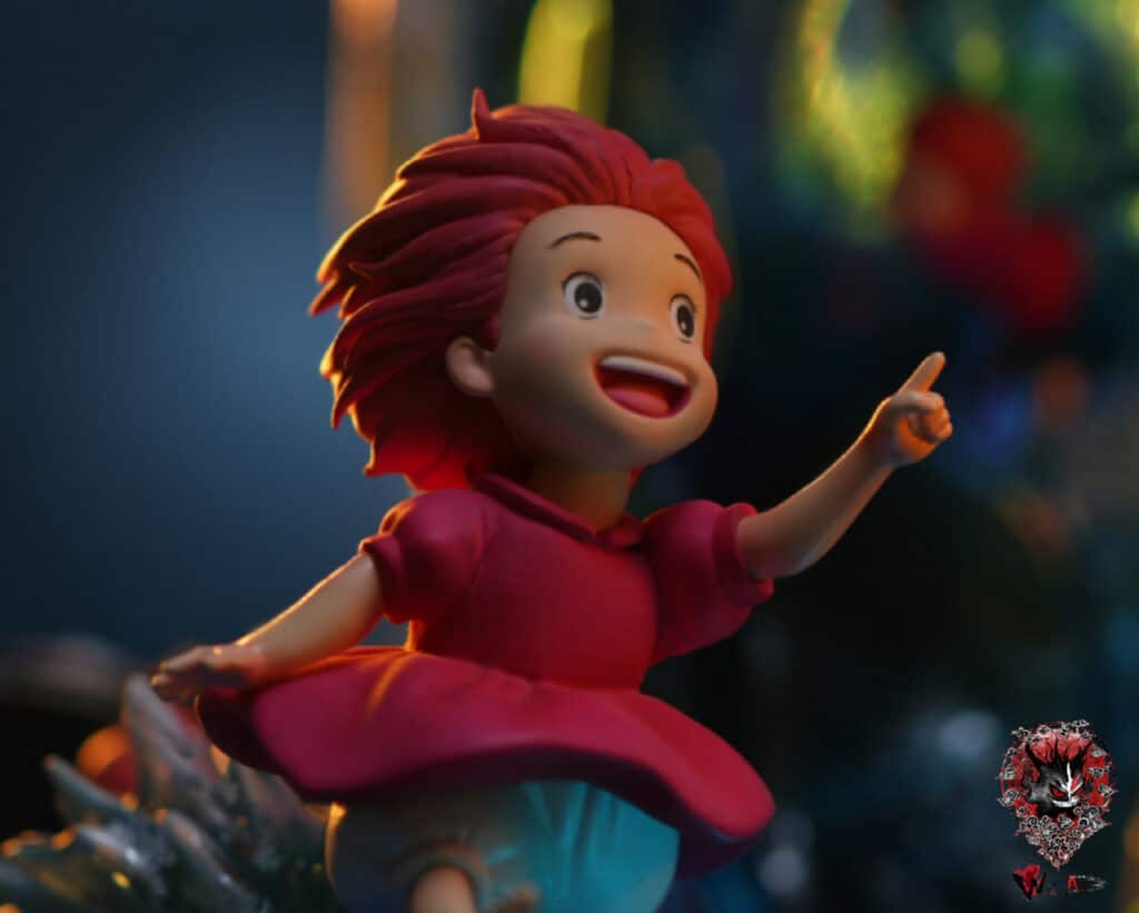 Studio Ghibli - Ponyo & Sosuke | Resin Statue | von Weare A Design ...