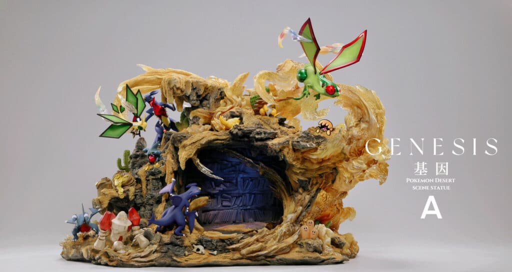 Pokémon - Desert Scene | 1:4 Resin Statue | von Gene Studio ...