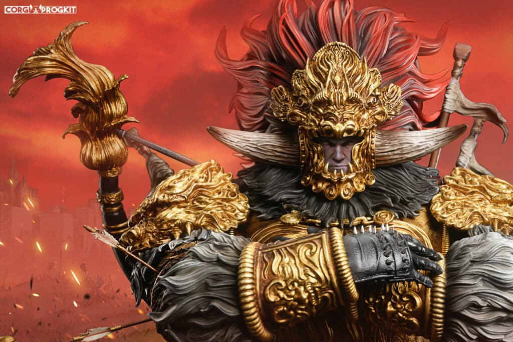 Elden Ring - Radahn | 1:4 Resin Statue | von CorgiProGKit x Dtalon ...