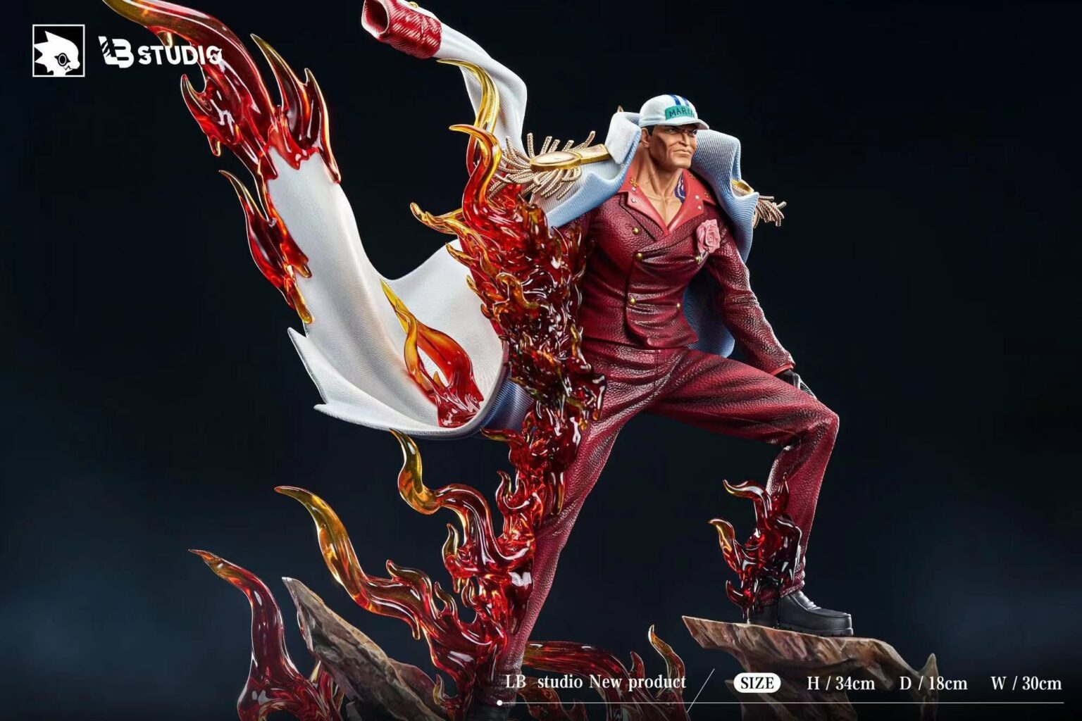 One Piece - Akainu | 1:6 Resin Statue | von LB Studio | HandsomeCake ...