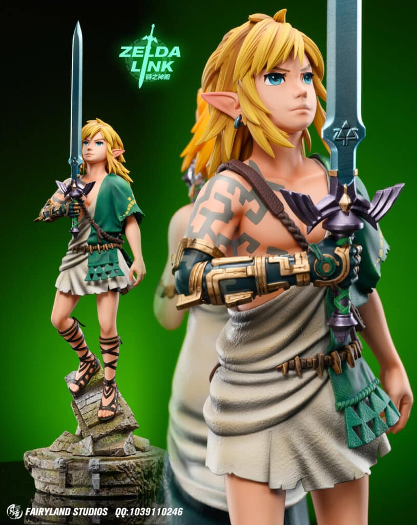 Legend of Zelda - Link & Zelda | 1:4 Resin Statue | von FairyLand ...