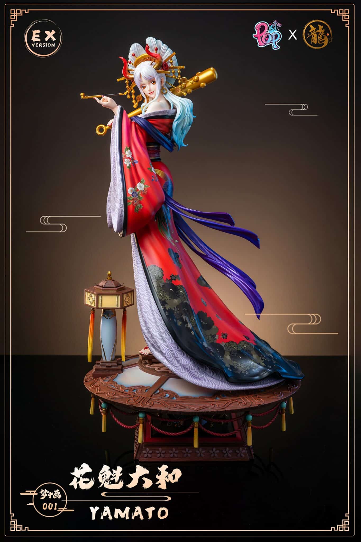 One Piece - Yamato | 1:6 Resin Statue | von Dragon x POP Studio ...