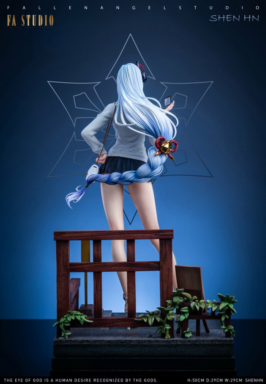 Genshin Impact - Shenhe | 1:4 Resin Statue | von Fallen Angel Studio ...