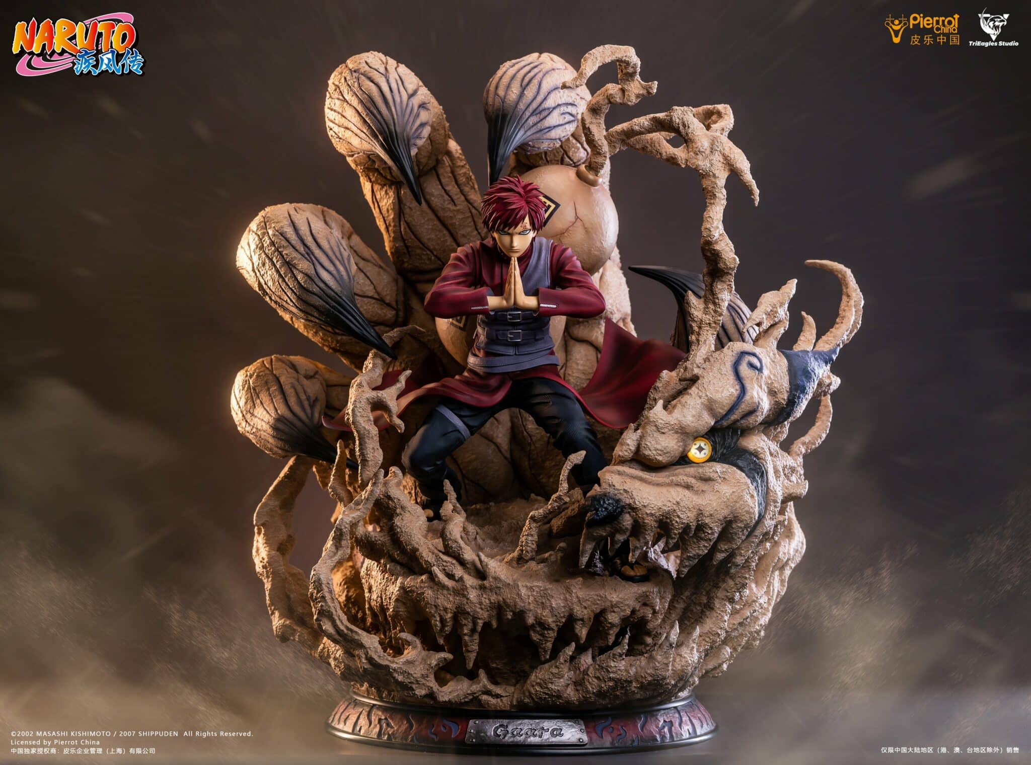 Naruto - Gaara | 1:4 Resin Statue | von TriEagles Studio | HandsomeCake ...