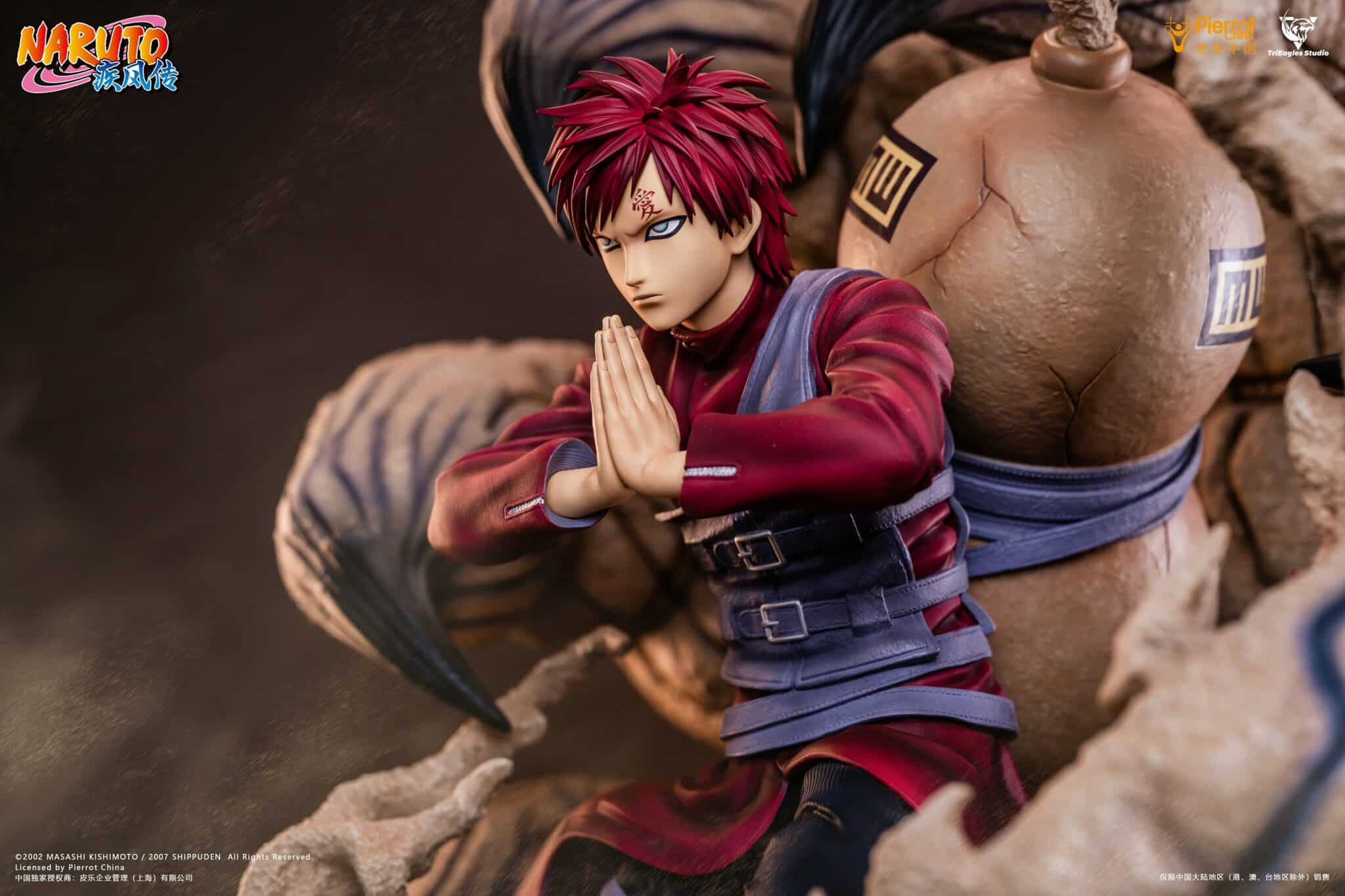 Naruto - Gaara | 1:4 Resin Statue | von TriEagles Studio | HandsomeCake ...