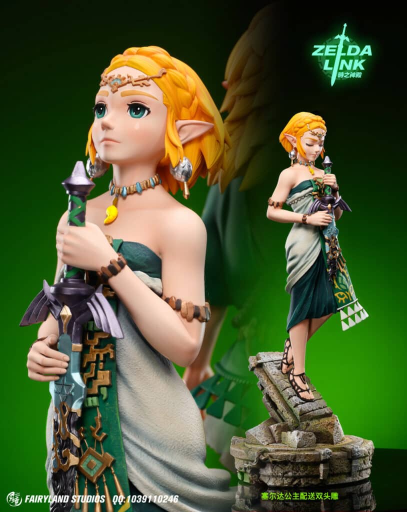 Legend of Zelda - Link & Zelda | 1:4 Resin Statue | von FairyLand ...