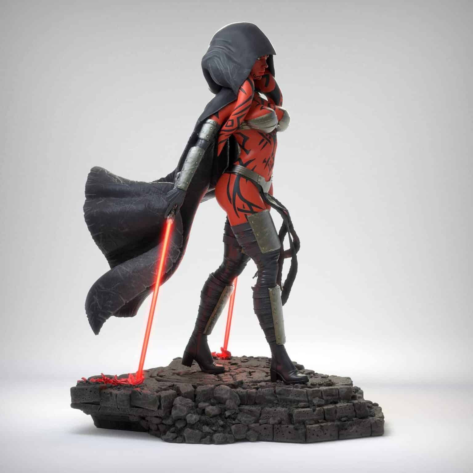 Star Wars - Darth Talon | 1:4 Resin Statue | von xionart | HandsomeCake ...