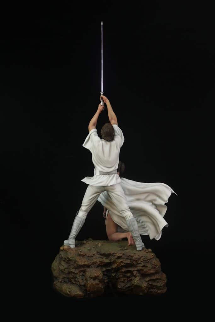 Star Wars - Luke & Leia | 1:4 Resin Statue | von MFA Collectibles ...