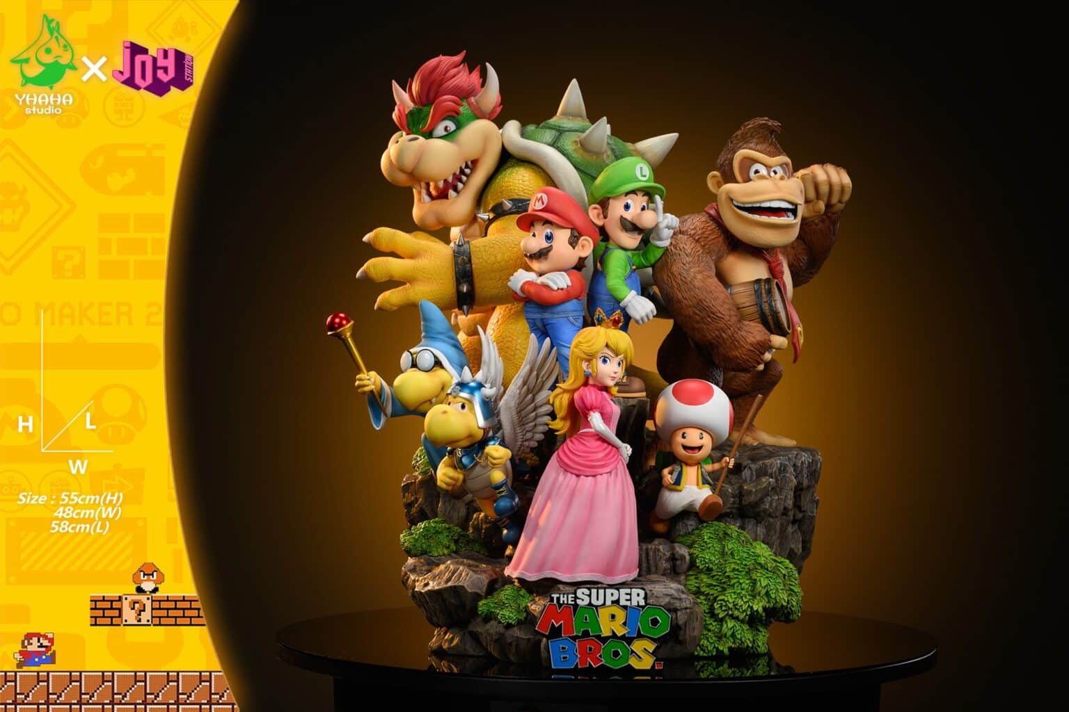 Super Mario - Mario Family | 1:4 Resin Statue | von JOY Station x YHAHA ...