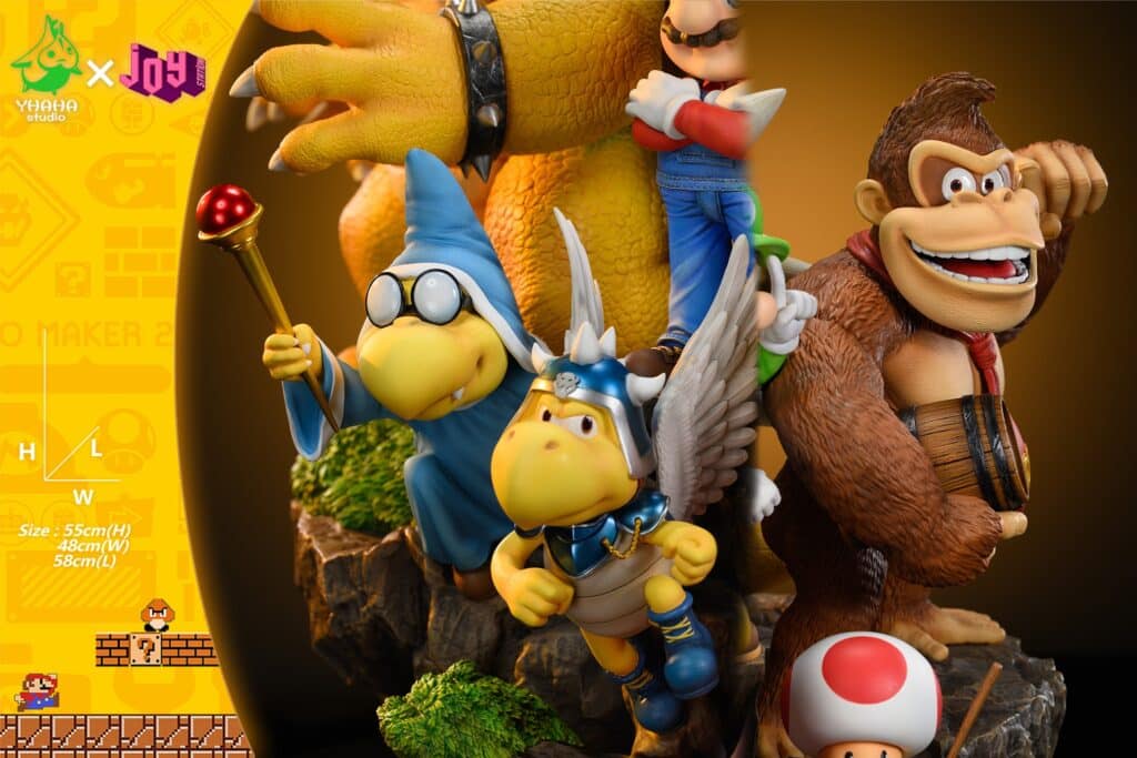 Super Mario - Mario Family | 1:4 Resin Statue | von JOY Station x YHAHA ...