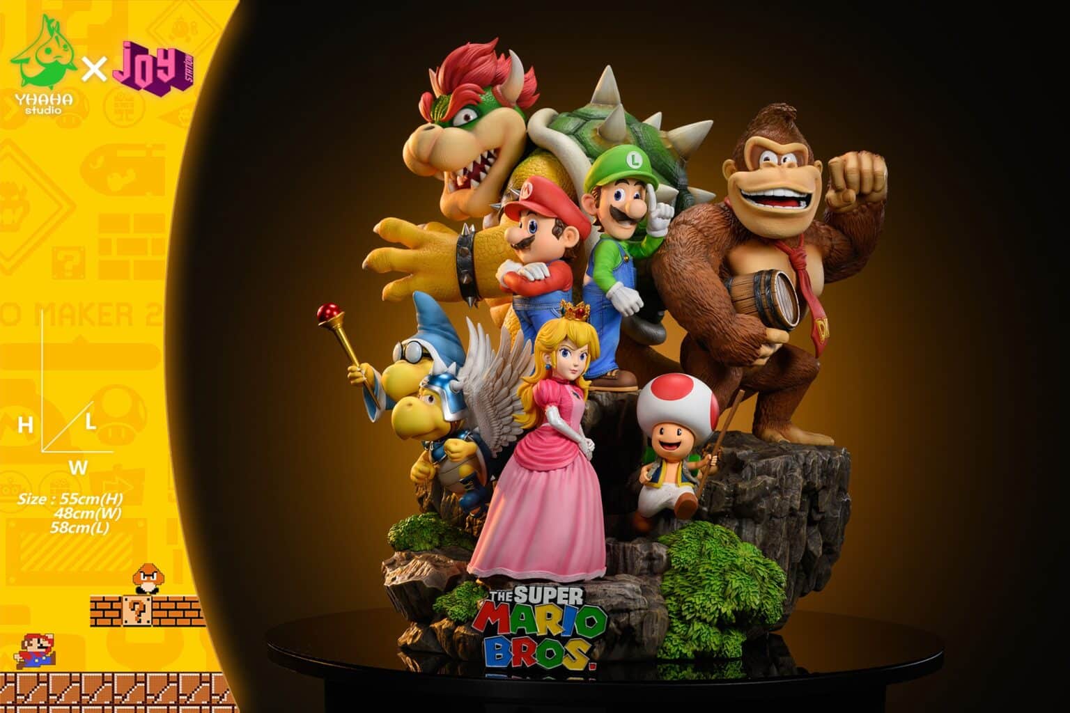Super Mario - Mario Family | 1:4 Resin Statue | von JOY Station x YHAHA ...