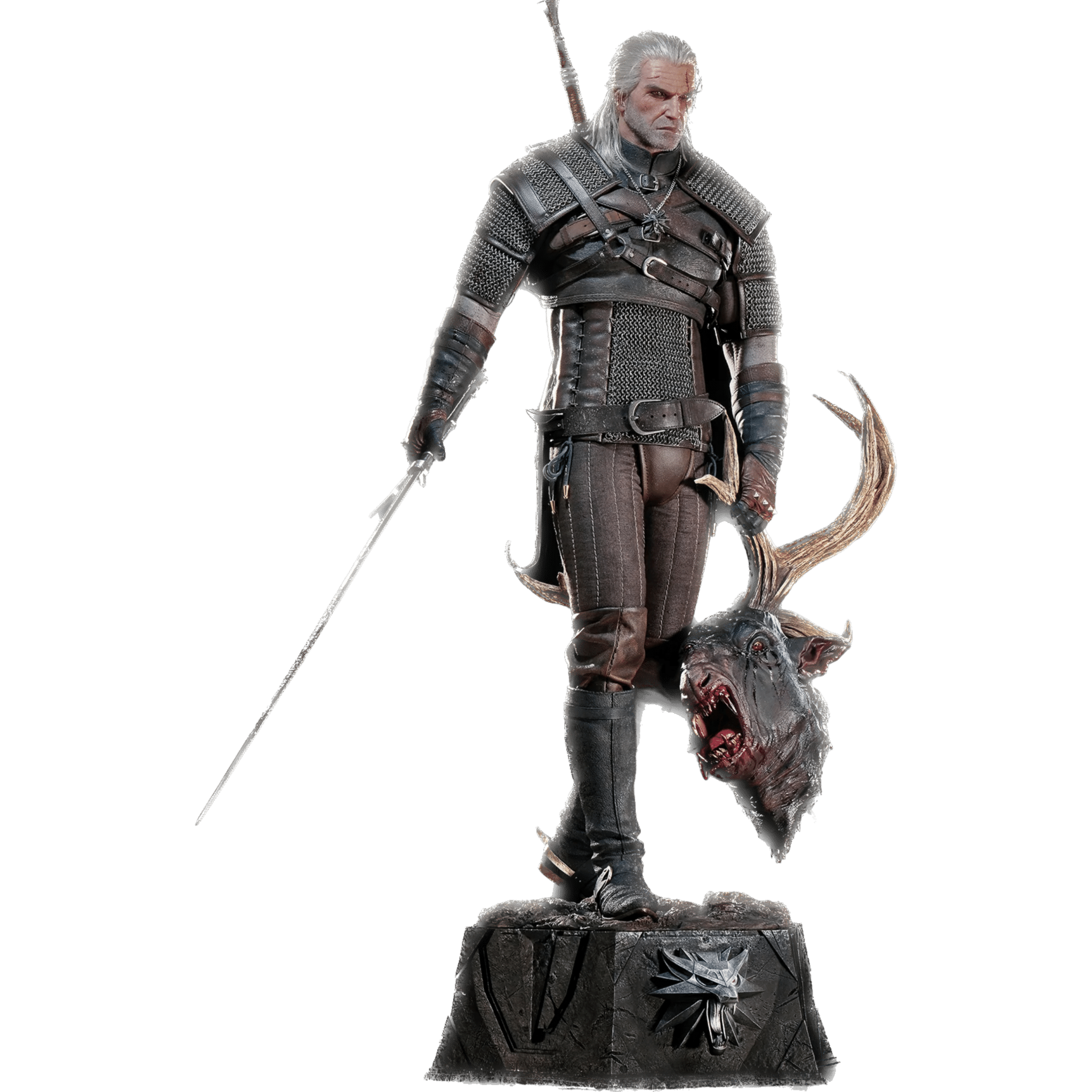 Witcher 3 - Geralt of Rivia | 1:2 Resin Statue | von PureArts Studio ...