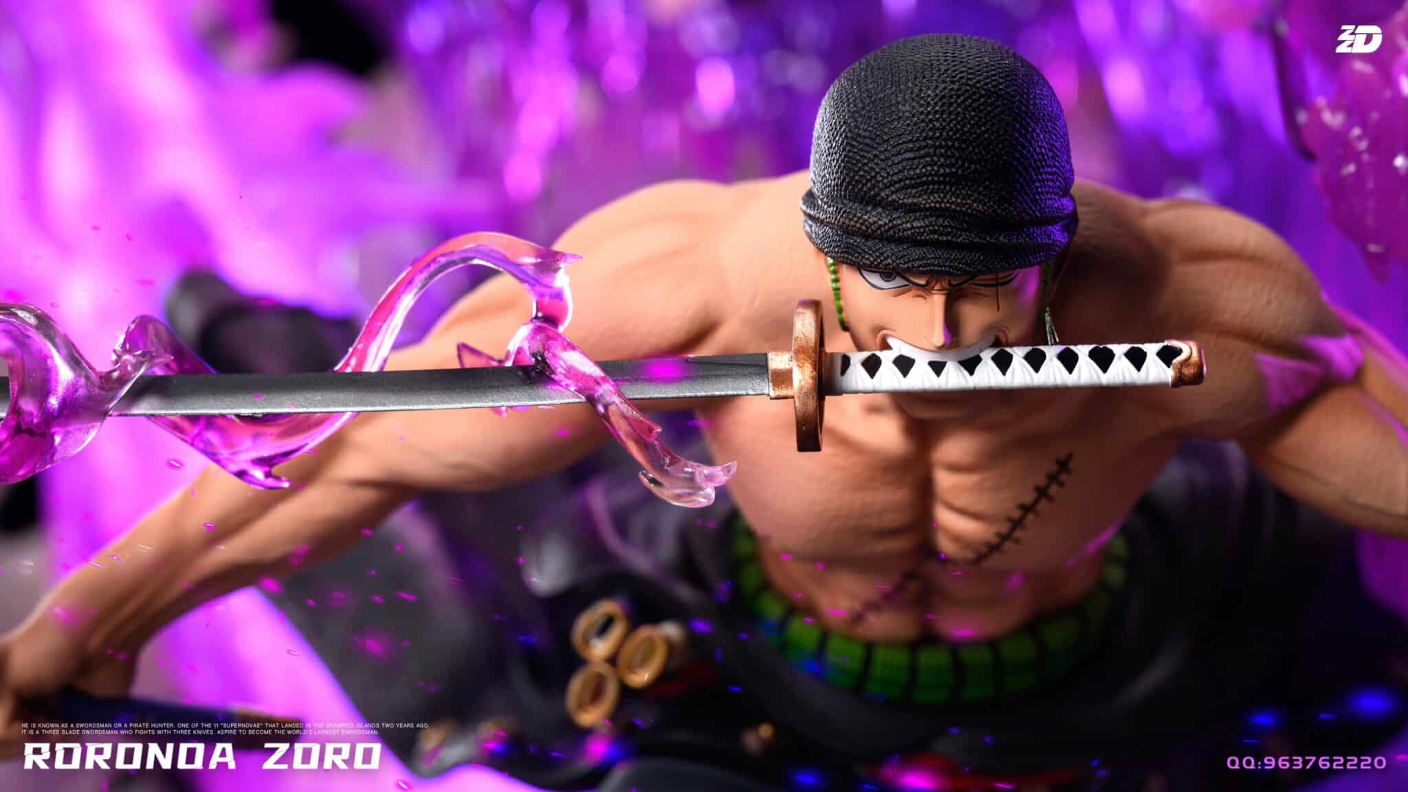 One Piece - Roronoa Zoro | 1:6 Resin Statue | von ZZDD Studio ...