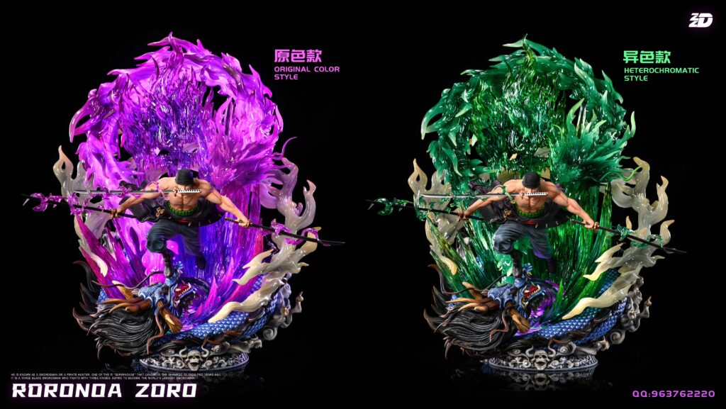 One Piece - Roronoa Zoro | 1:6 Resin Statue | von ZZDD Studio ...