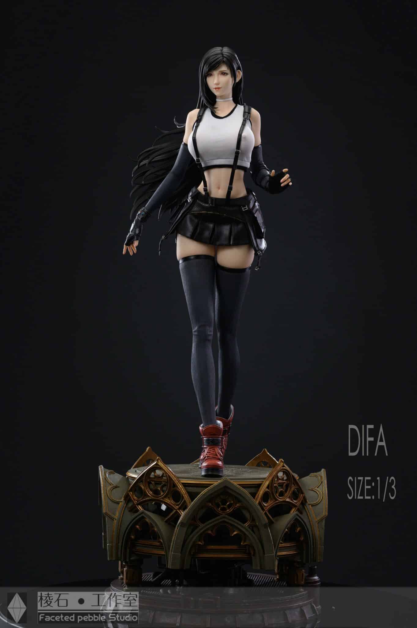 Final Fantasy - Tifa Lockhart | 1:3 Resin Statue | von Faceted Pebble ...