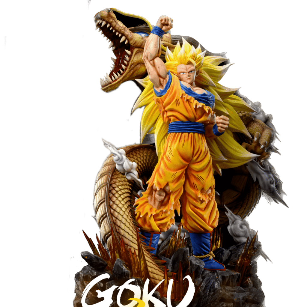 Dragon Ball - Son Goku SS3 | 1:4 Resin Statue | von DU Studio ...
