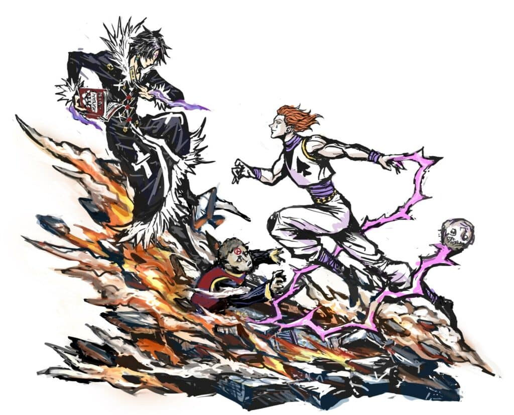 Hunter x Hunter - Chrollo vs. Hisoka | 1:6 Resin Statue | von Hunter ...