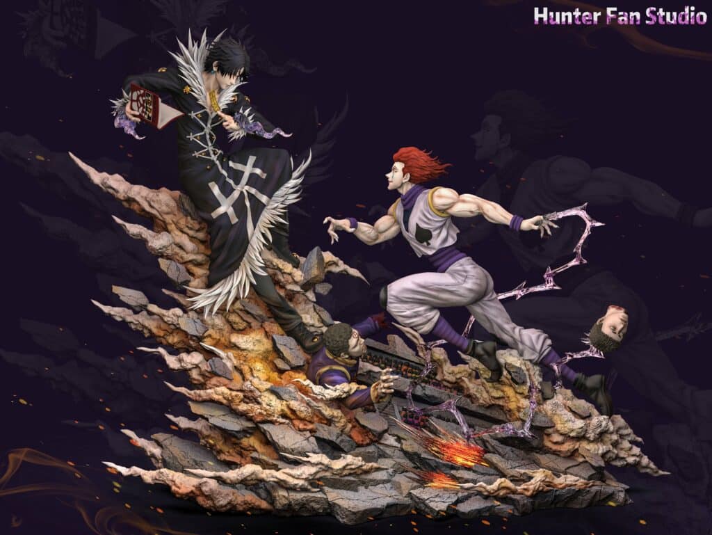 Hunter x Hunter - Chrollo vs. Hisoka | 1:6 Resin Statue | von Hunter ...