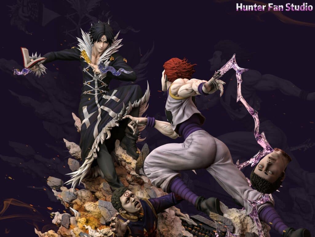 Hunter x Hunter - Chrollo vs. Hisoka | 1:6 Resin Statue | von Hunter ...