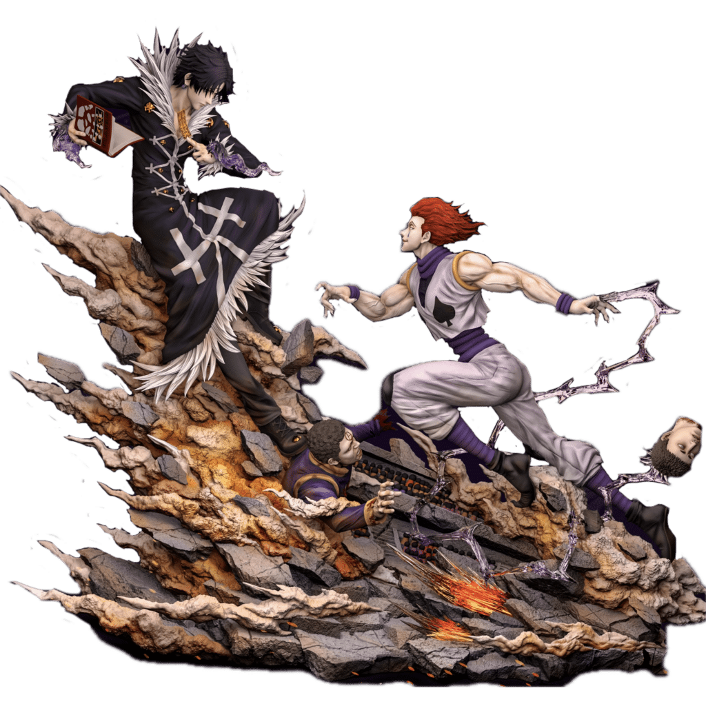 Hunter x Hunter - Chrollo vs. Hisoka | 1:6 Resin Statue | von Hunter ...