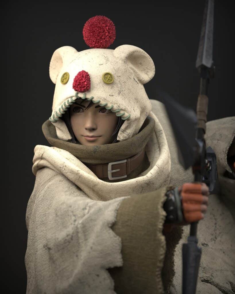 Final Fantasy - Yuffie Kisaragi | 1:4 Resin Statue | von Solar Studio ...