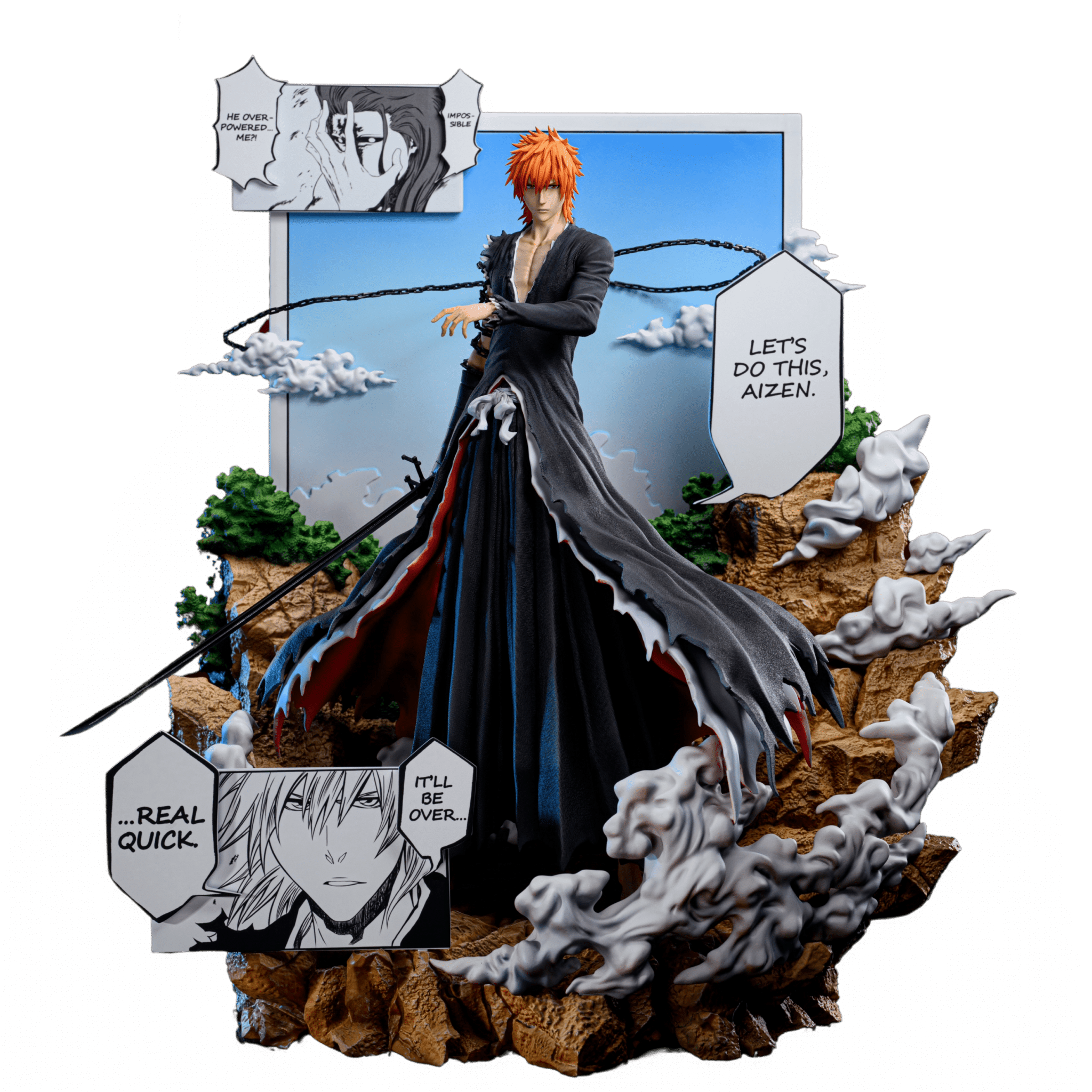 Bleach - Ichigo Kurosaki | 1:6 Resin Statue | von FlyLeaf Studio ...