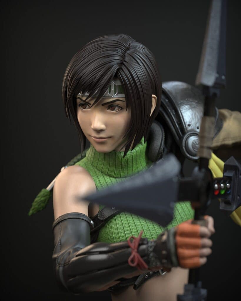 Final Fantasy - Yuffie Kisaragi | 1:4 Resin Statue | von Solar Studio ...