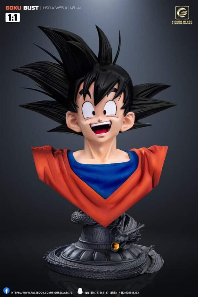 Dragon Ball – Son Goku | 1:1 Resin Bust | von Figure Class Studio ...