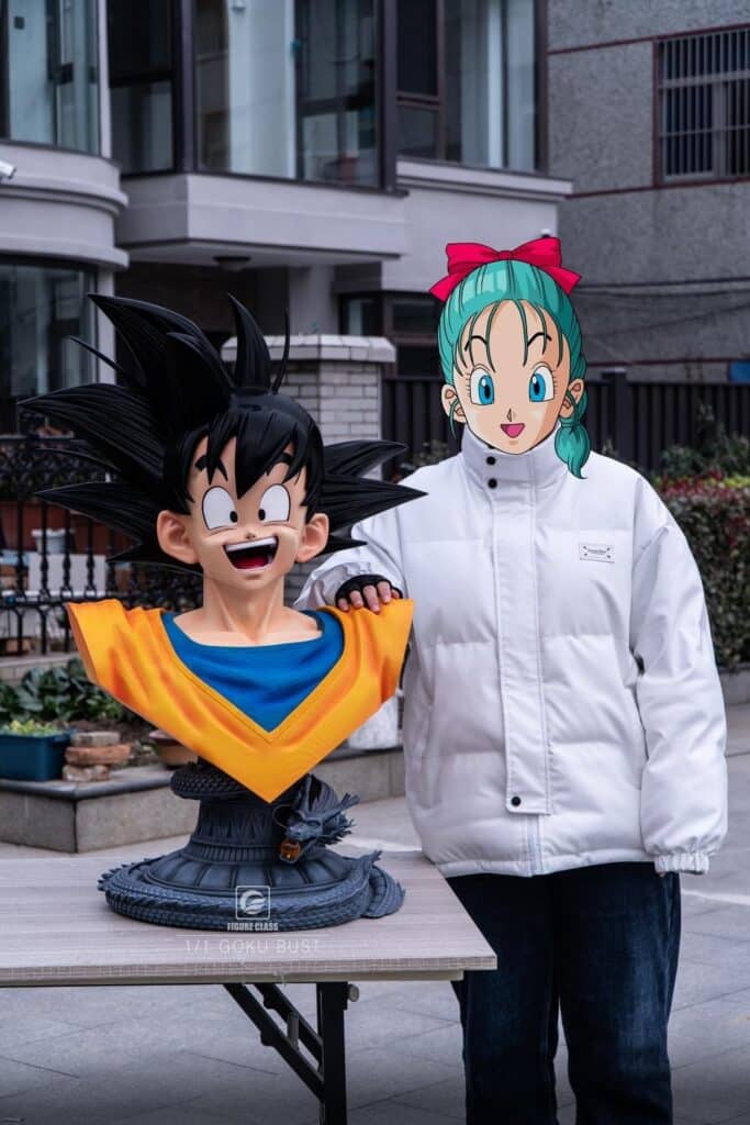 Dragon Ball – Son Goku | 1:1 Resin Bust | von Figure Class Studio ...