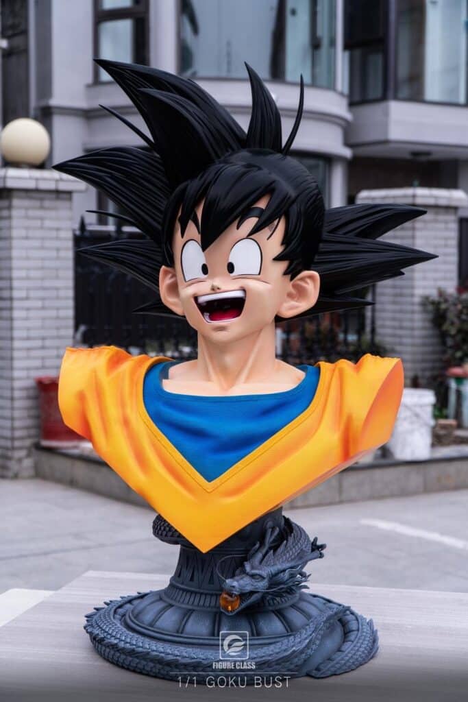 Dragon Ball – Son Goku | 1:1 Resin Bust | von Figure Class Studio ...