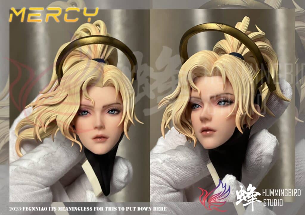 Overwatch - Mercy | 1:4 Resin Statue | von Hummingbird Studio ...