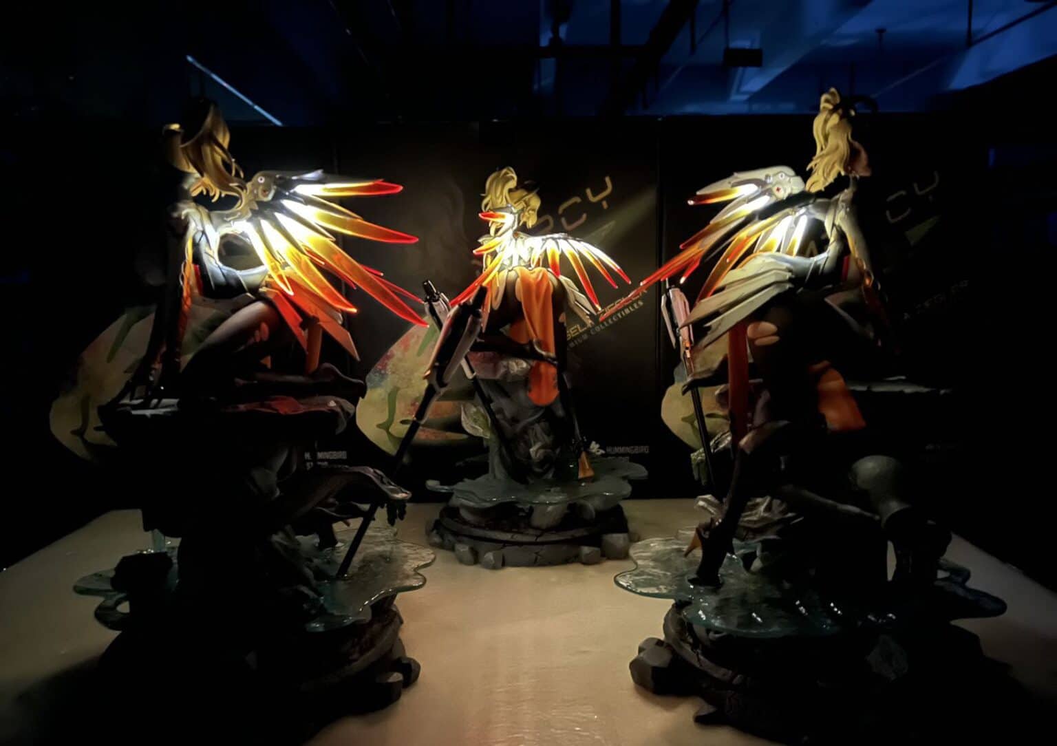 Overwatch - Mercy | 1:4 Resin Statue | von Hummingbird Studio ...