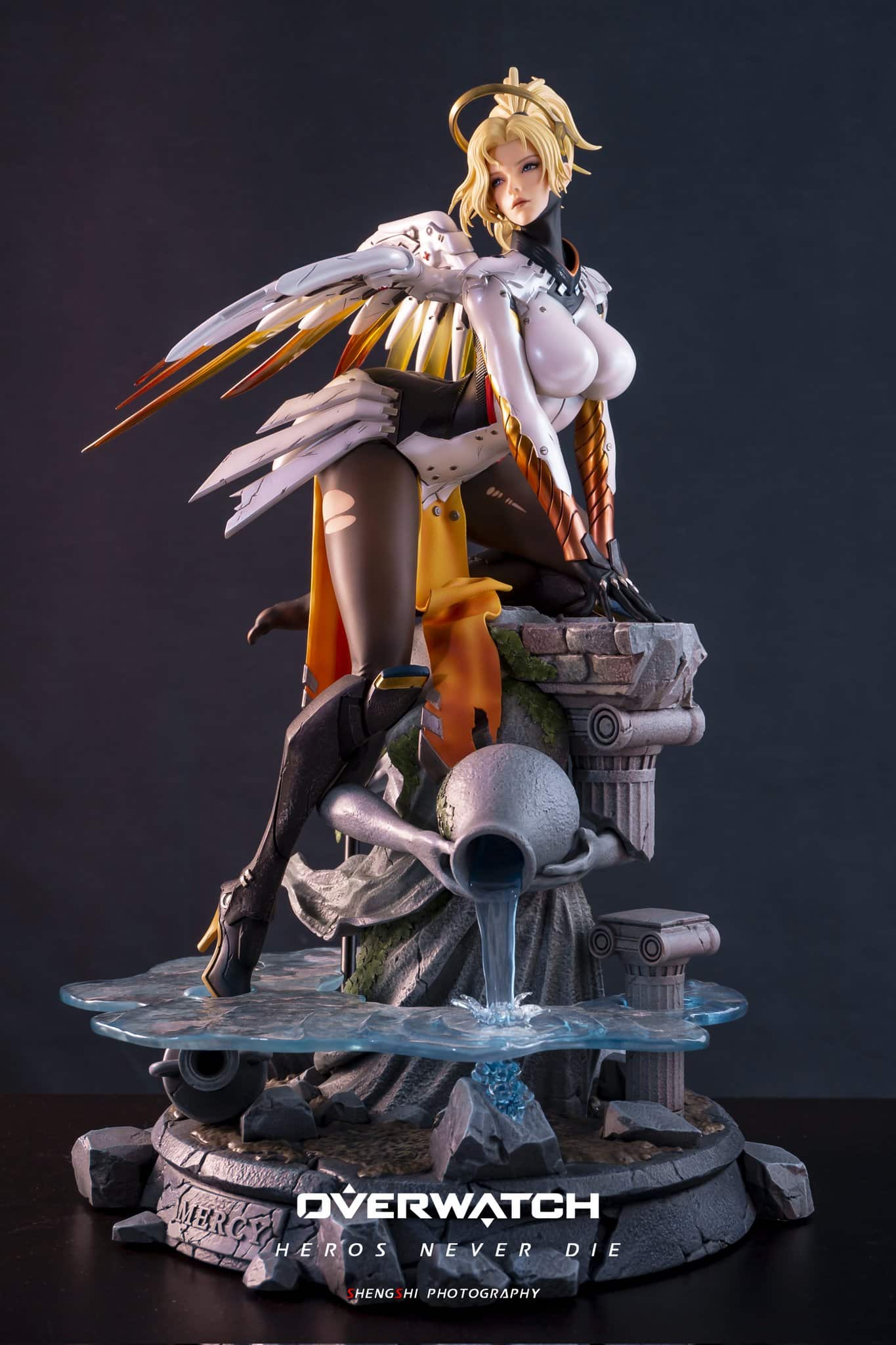 Overwatch - Mercy | 1:4 Resin Statue | von Hummingbird Studio ...