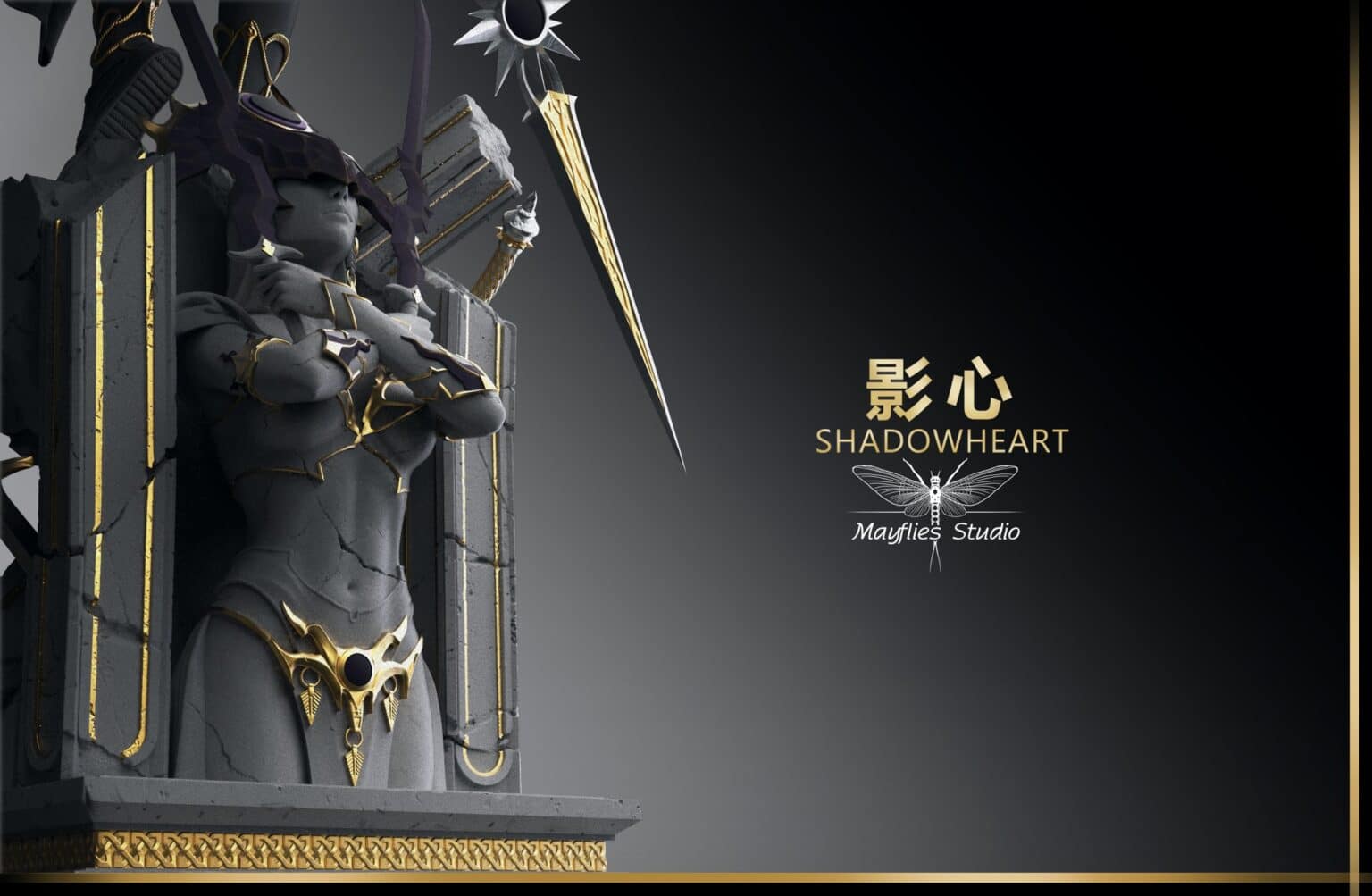 Baldur's Gate 3 - Shadowheart | 1:4 Resin Statue | vom Mayflies Studio ...