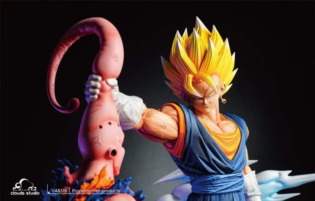 Dragon Ball Z - Vegetto vs. Buu | 1:4 Resin Statue | von Clouds Studio ...
