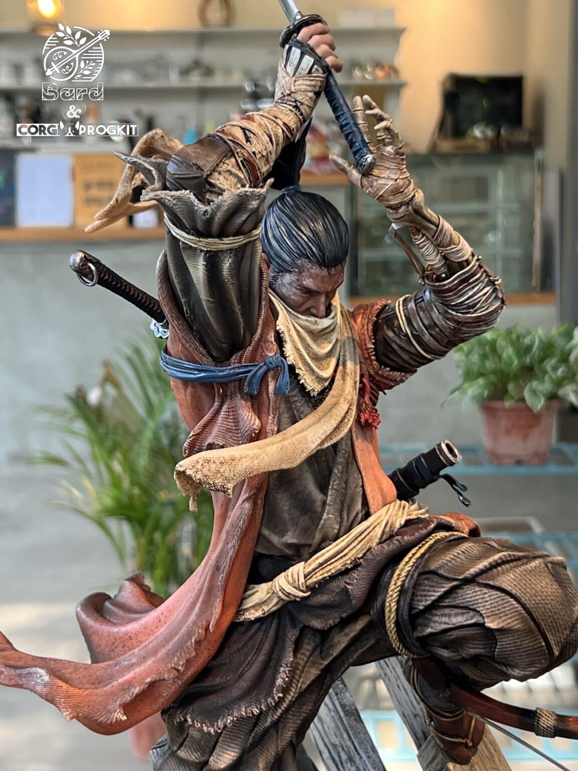 Sekiro: Shadows Die Twice - Sekiro vs. Genichiro Ashina | 1:6 Resin ...