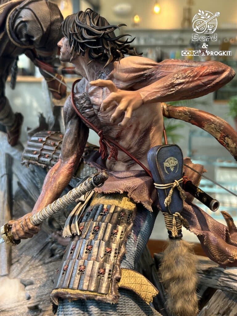 Sekiro: Shadows Die Twice - Sekiro vs. Genichiro Ashina | 1:6 Resin ...