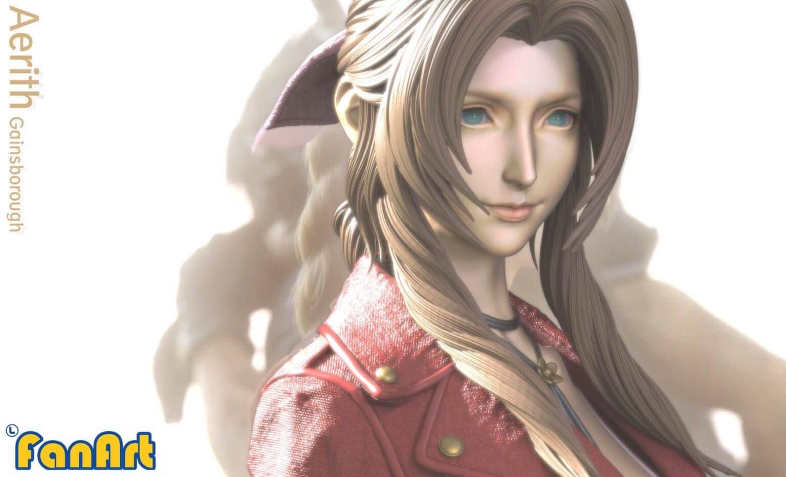 Final Fantasy - Aerith Gainsborough | 1:3 Resin Statue | von FanArt ...