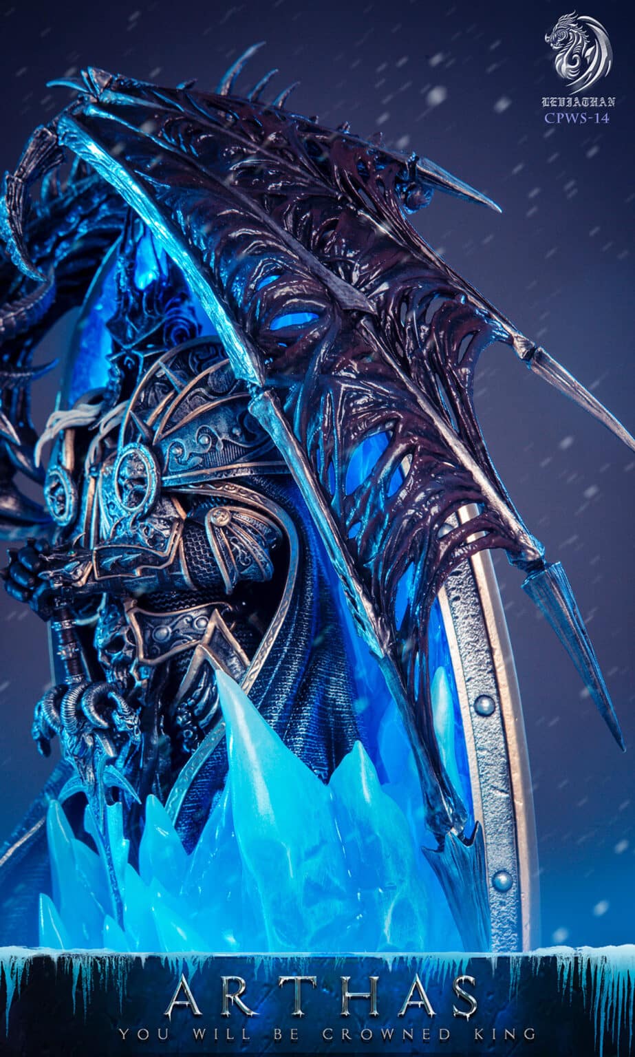 World of Warcraft - Arthas Menethil/Lich King | 1:6 Resin Statue | von ...