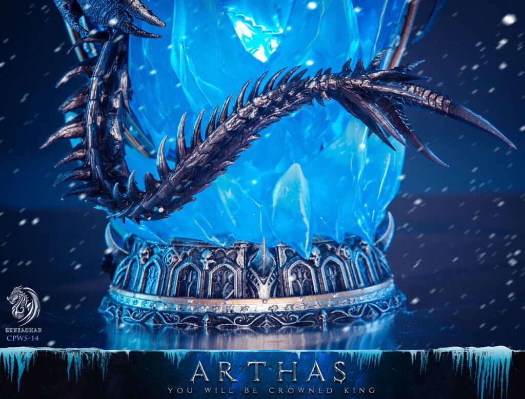 World of Warcraft - Arthas Menethil/Lich King | 1:6 Resin Statue | von ...
