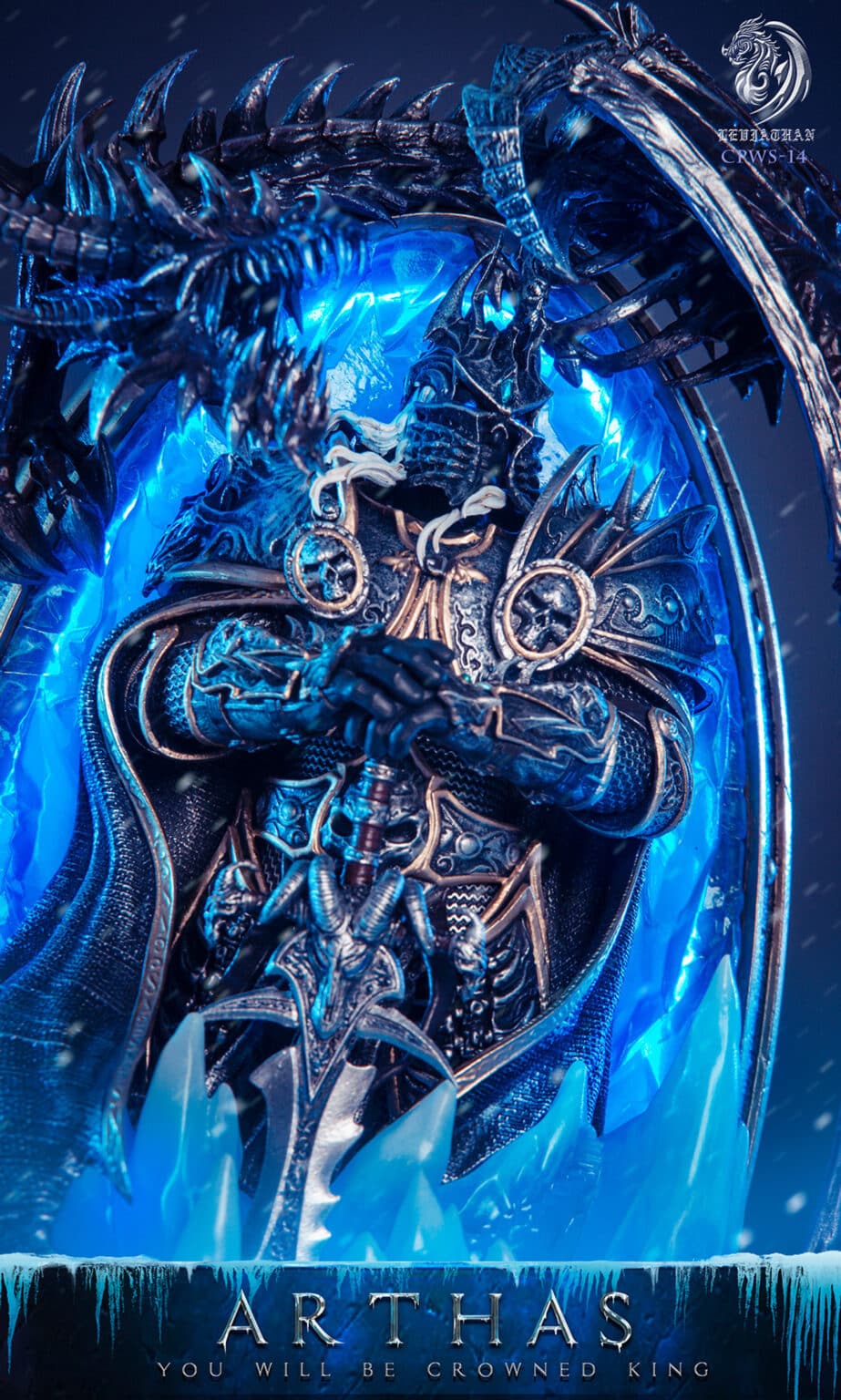 World of Warcraft - Arthas Menethil/Lich King | 1:6 Resin Statue | von ...