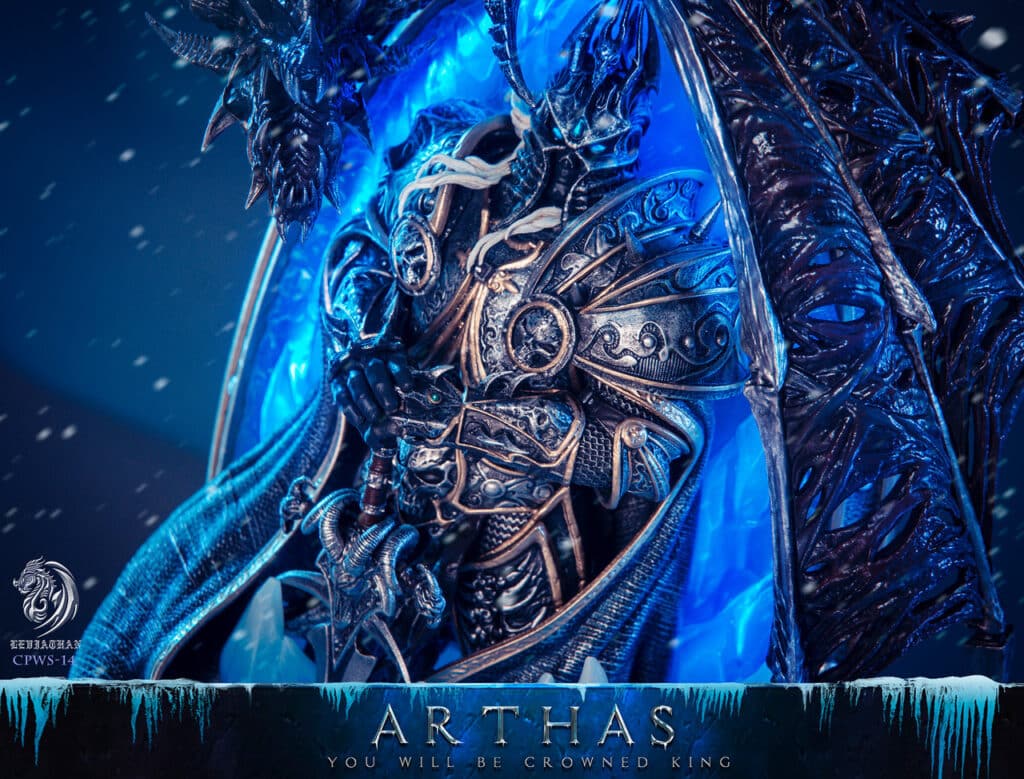 World of Warcraft - Arthas Menethil/Lich King | 1:6 Resin Statue | von ...